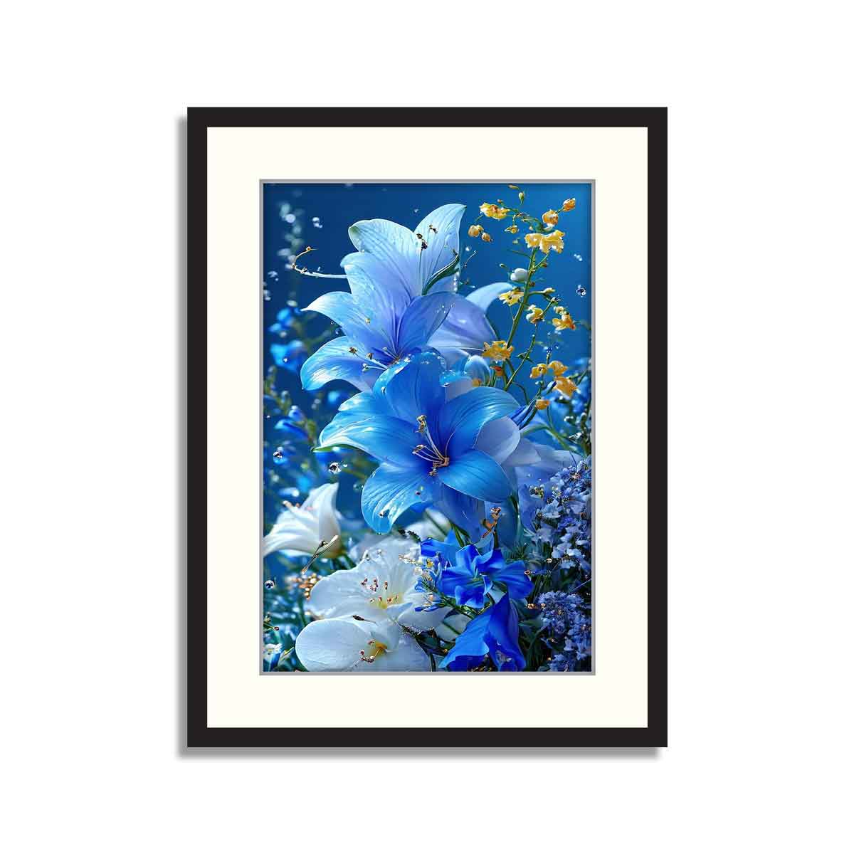 Set of 4 Floral Framed Art | Framed Floral Wall Art Set – Framer