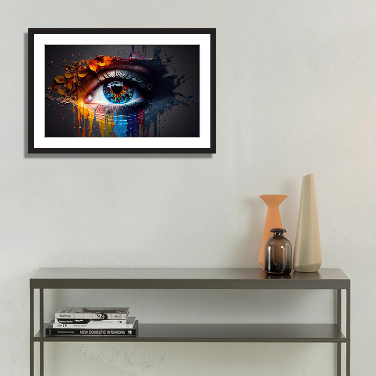 Abstract Eye Portrait – Framer