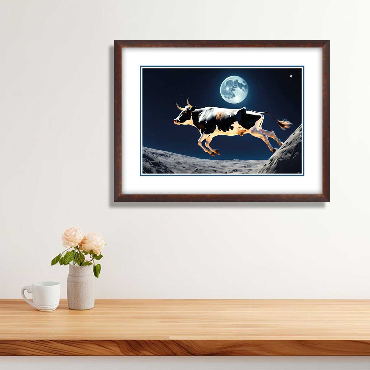 Cow Jumps over the Moon – Framer