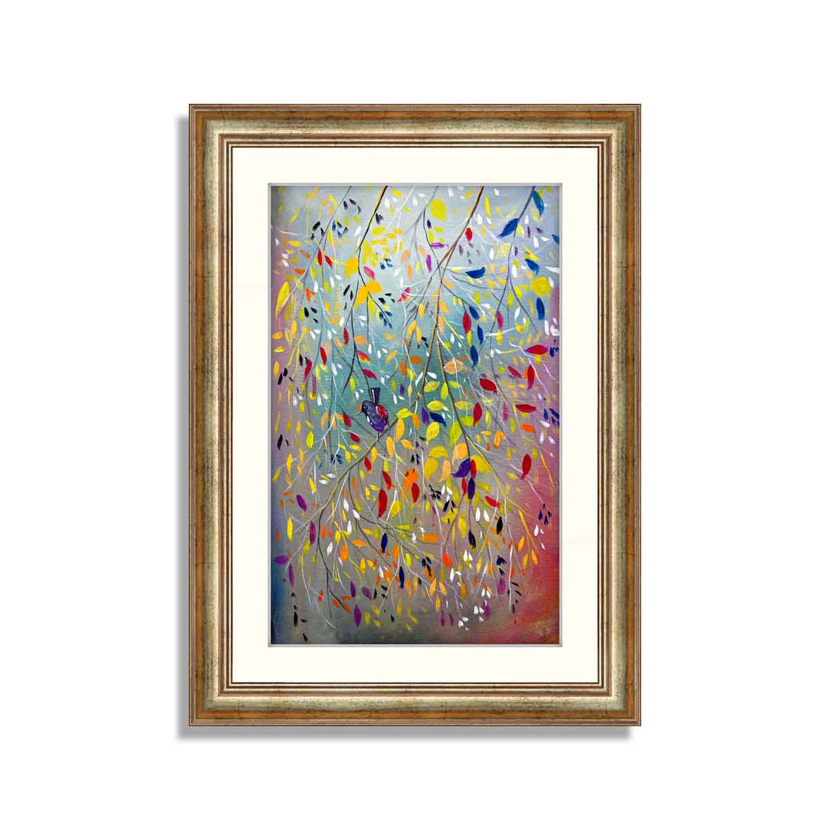 Abstract Modern Tree Branches Art – Framer
