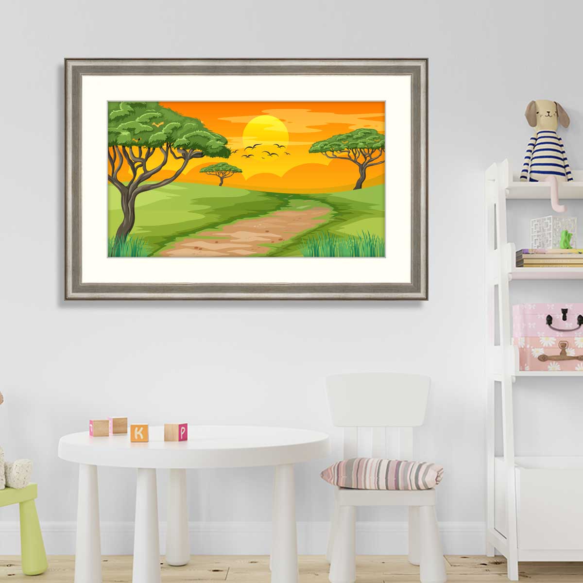 Nature Park with Sunset – Framer