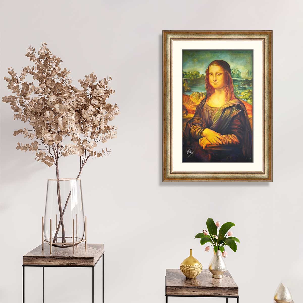 Portrait of Mona Lisa – Framer