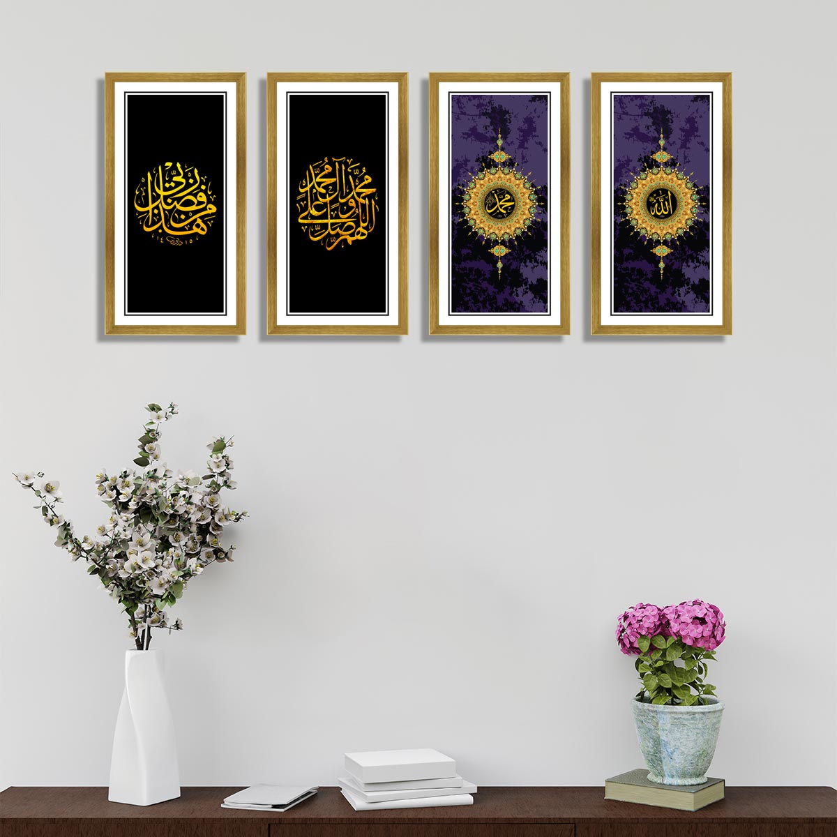 Set of 4 Calligraphy Frames – Framer