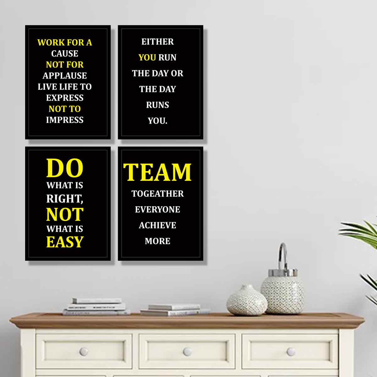 Set of 4 Motivational Quotes 03 – Framer