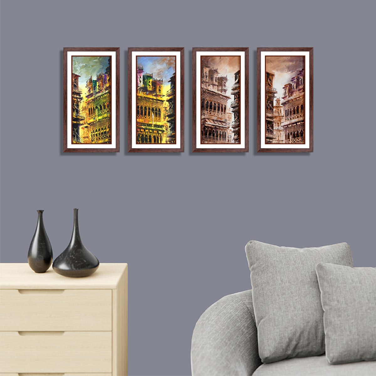 Set of 4 Old City Frames 04 – Framer