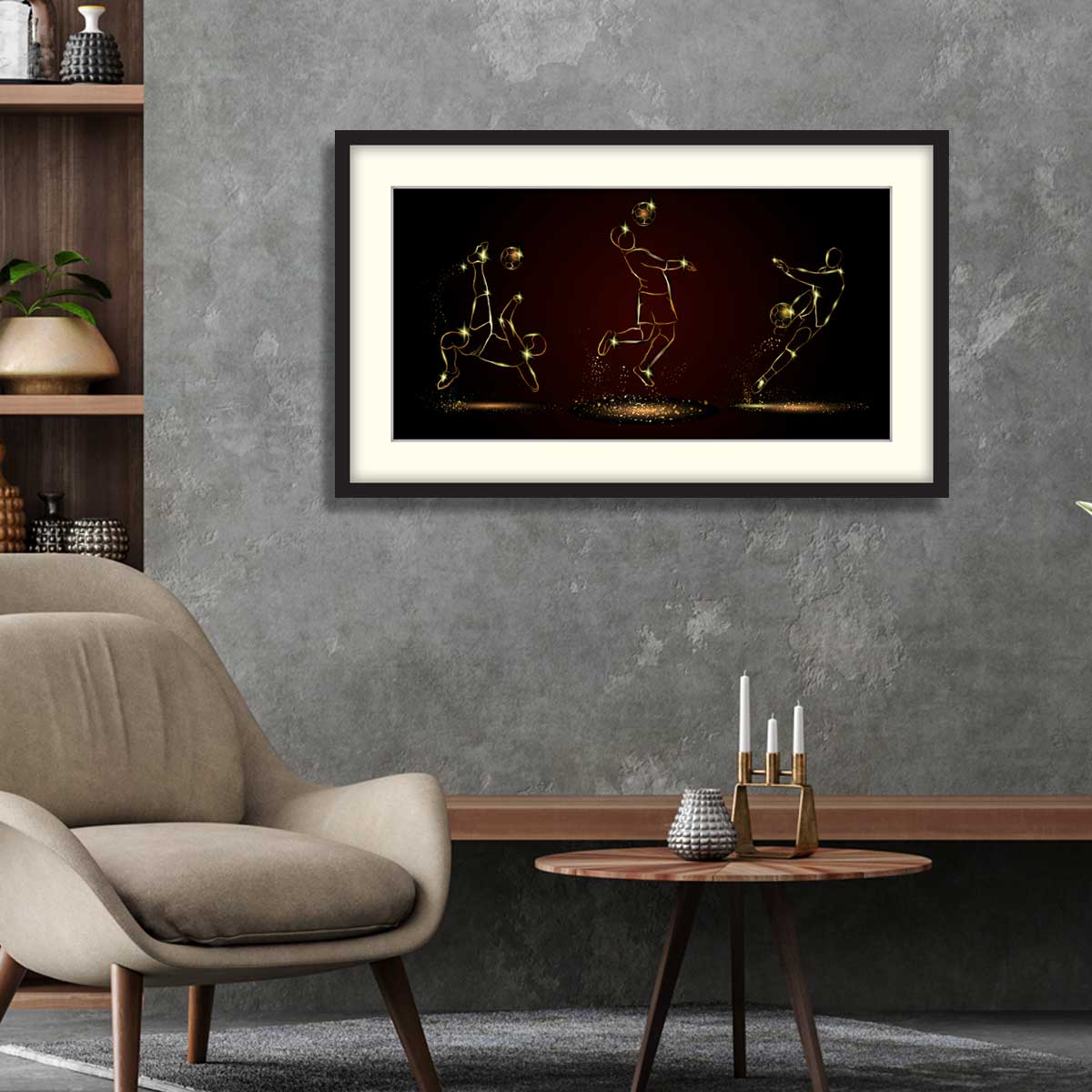 Silhouette of a Football Player from Particle 01 – Framer