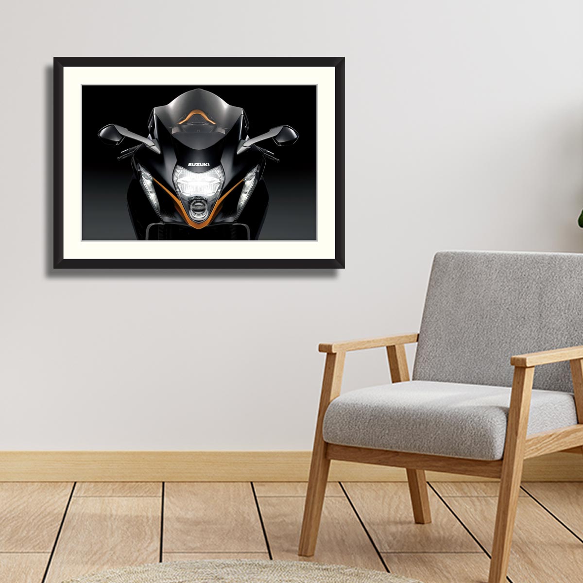 Suzuki Hayabusa Front – Framer
