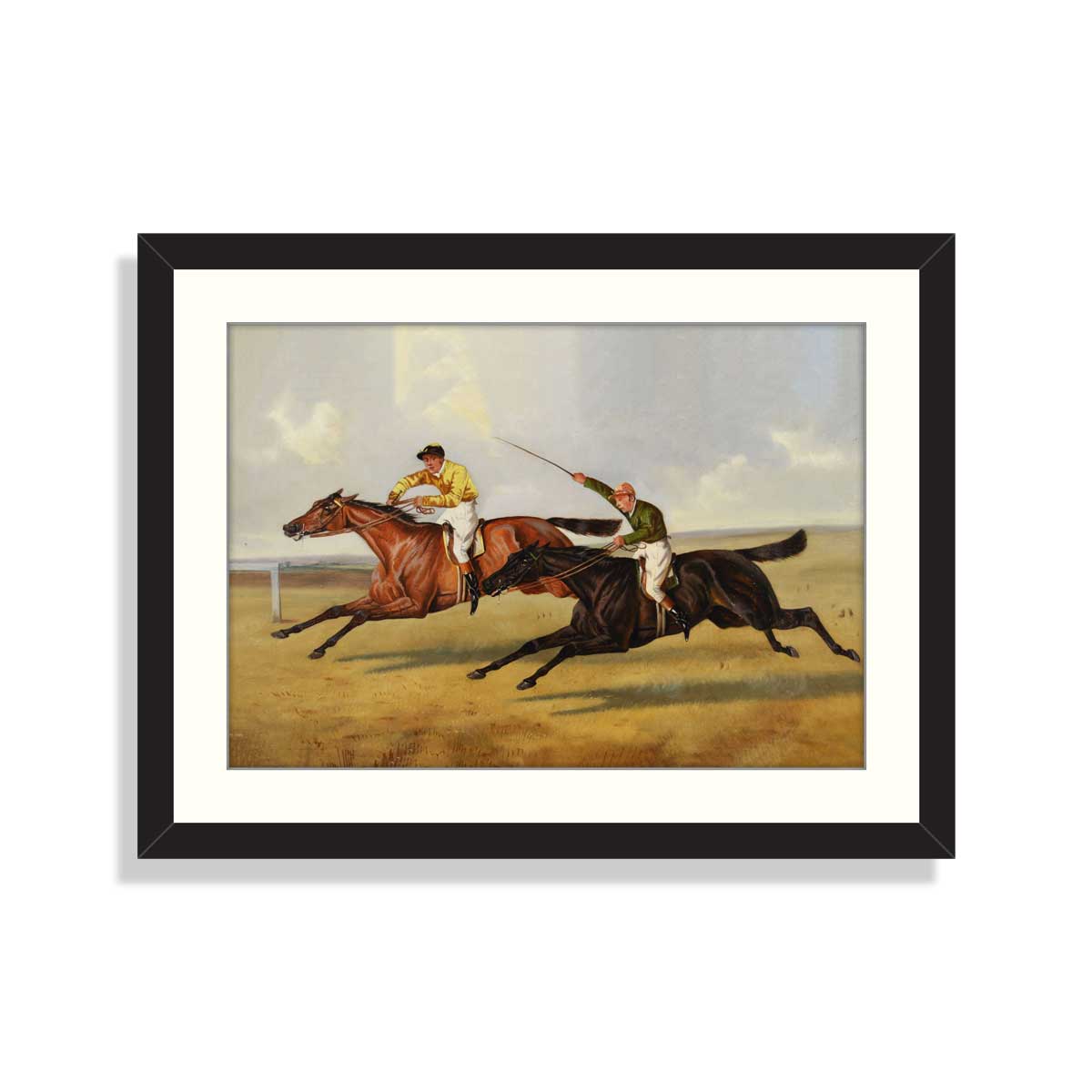 Alfred wheeler oil Painting – Framer