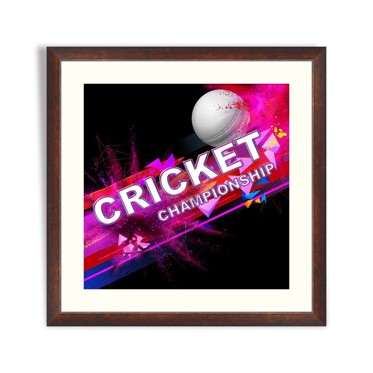 Cricket Ball Frame | Framed Cricket Bat Ball - Framer.Pk