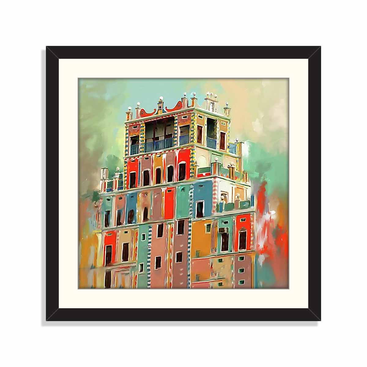 Colourful Old City – Framer