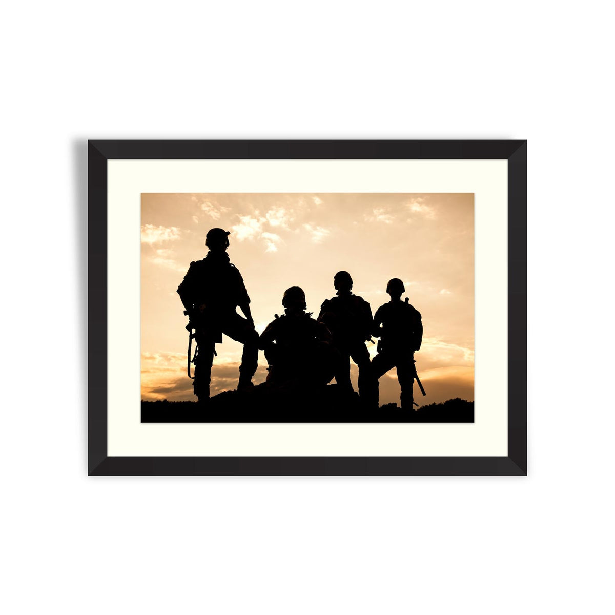 Pak Soldiers on the sunset – Framer