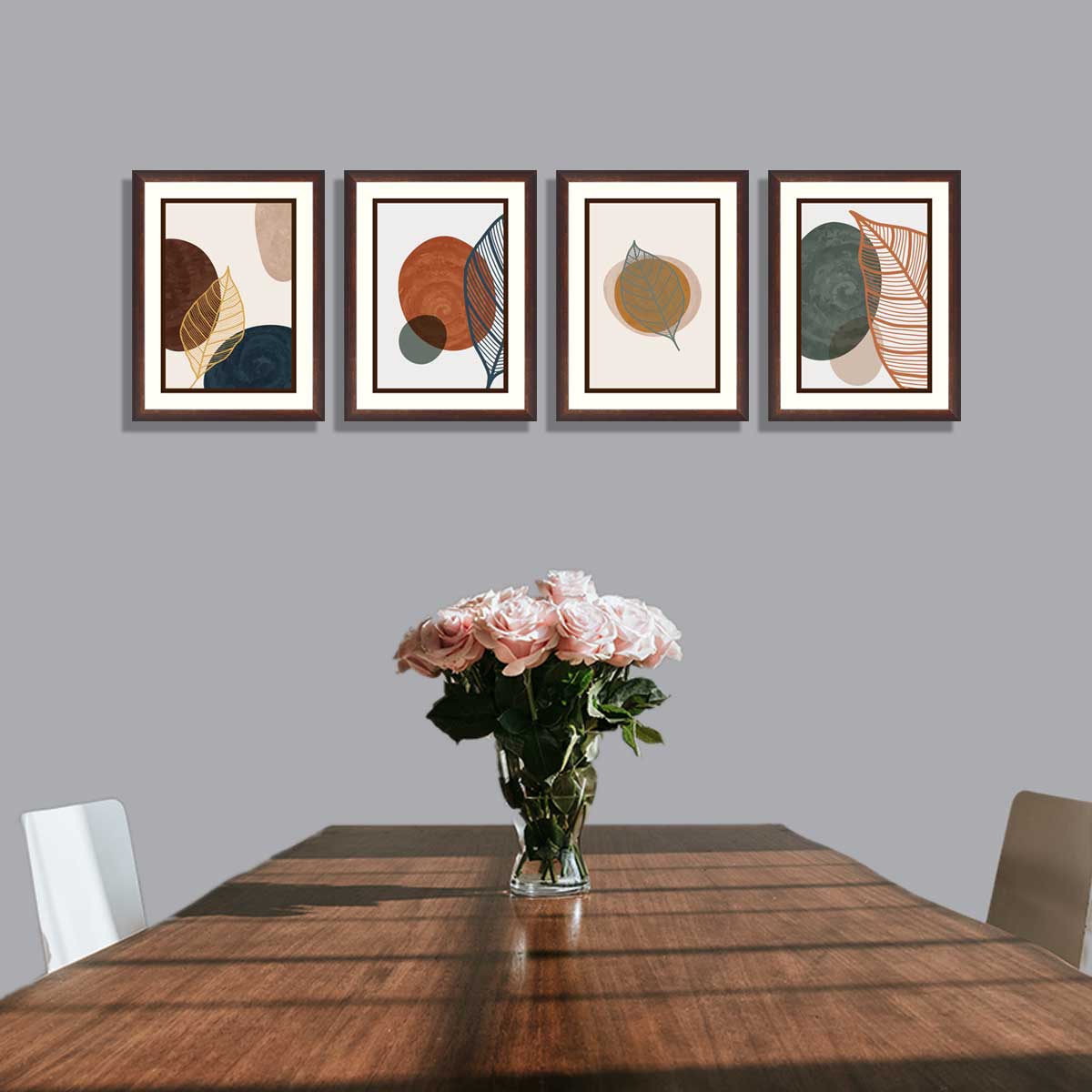 Botanical Wall Art Set of 4 | Botanical Print Sets - Pak – Framer