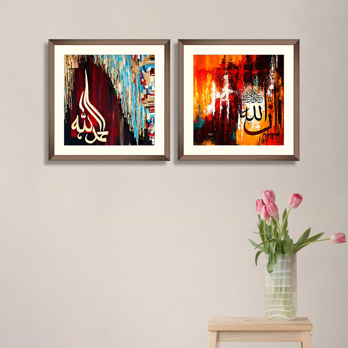 Calligraphy Art 2 Black Frames – Framer