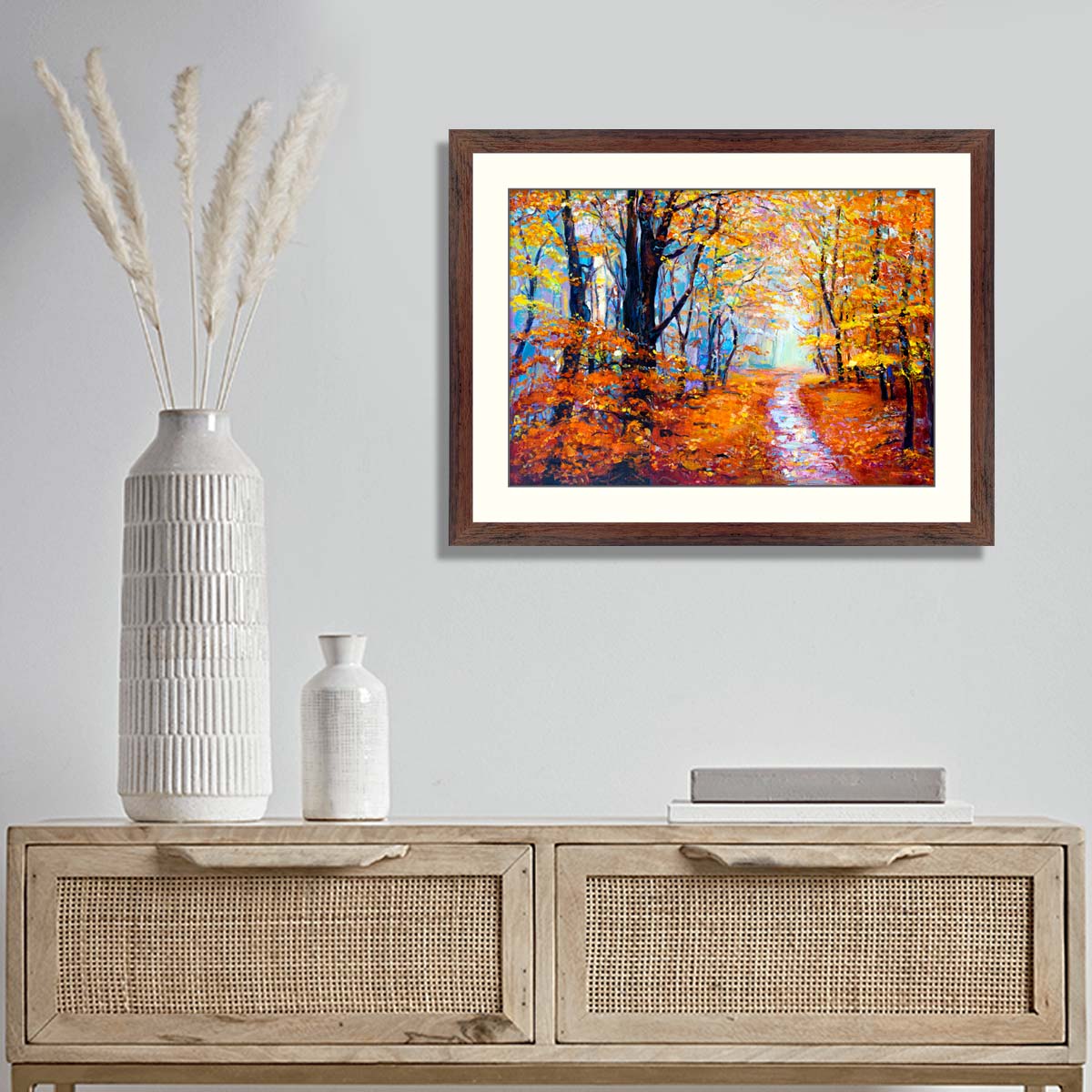 Colorful Autumn Forest 02 – Framer