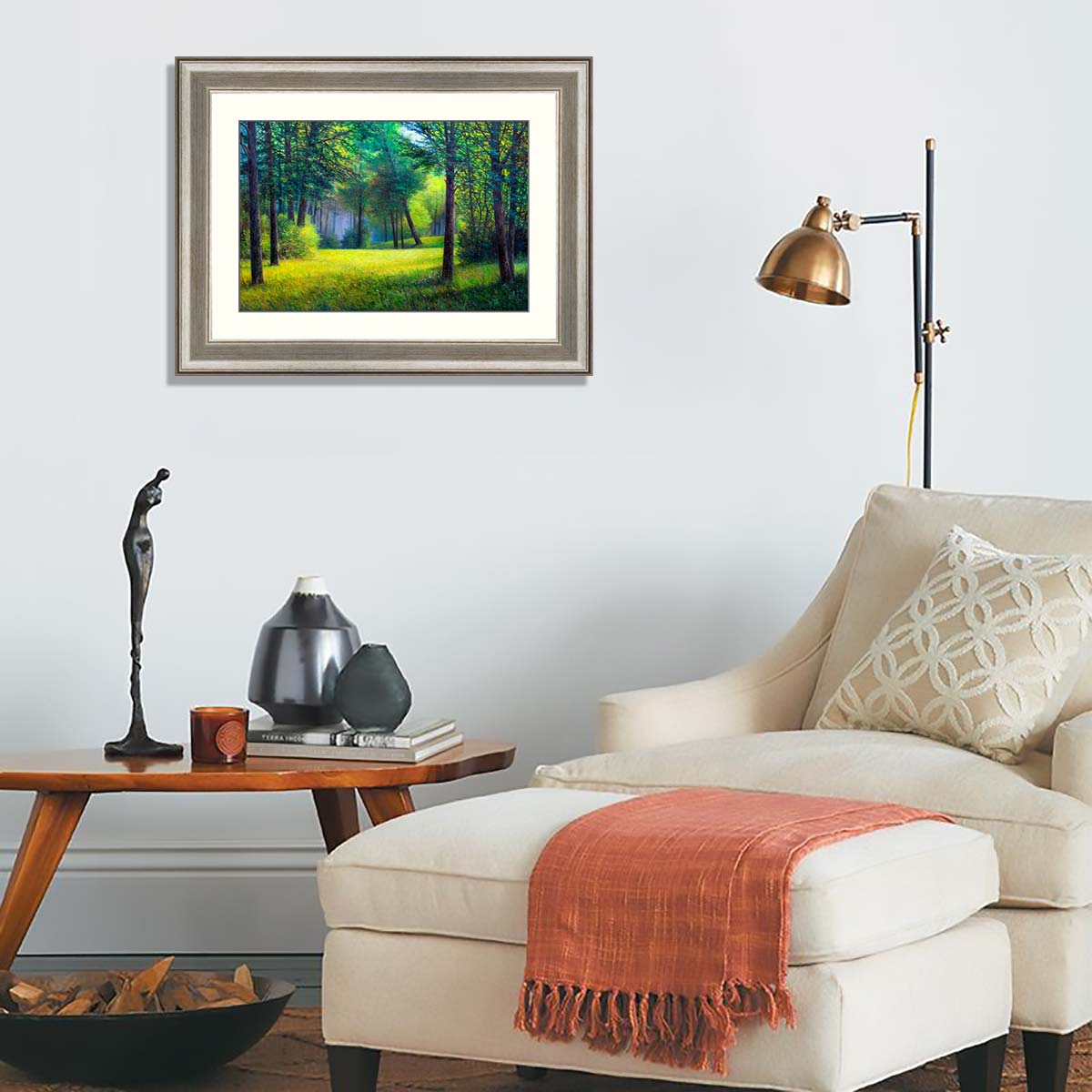 Forest Frame Design | Colorful Summer Forest Frame - Pak – Framer