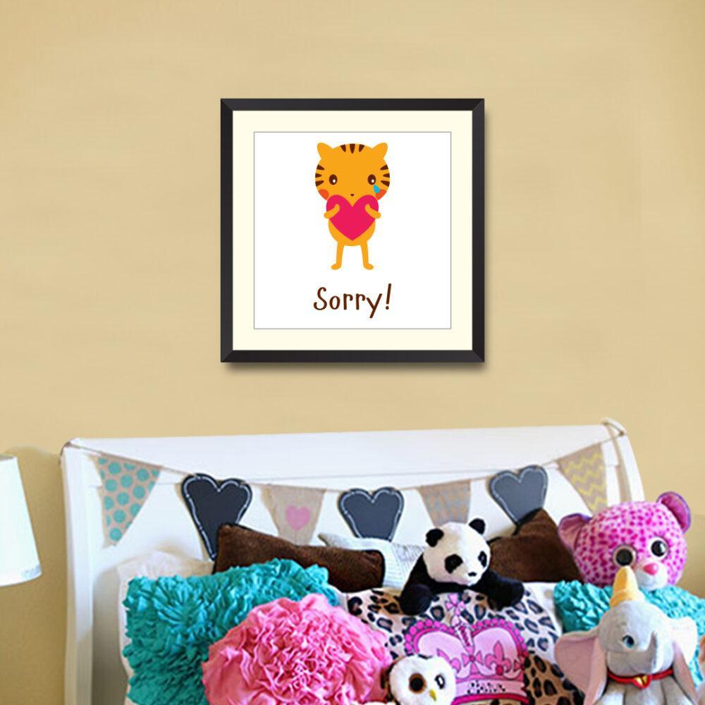 Cute tiger sorry – Framer