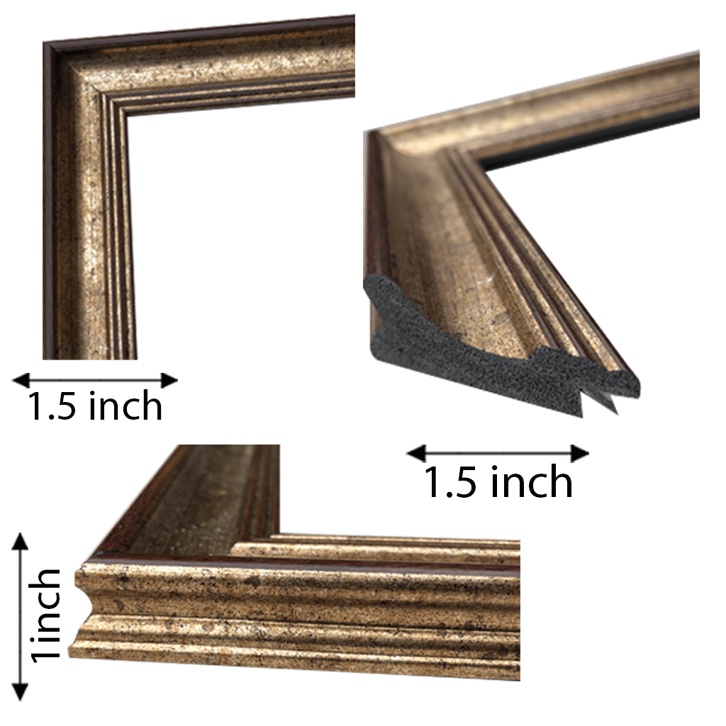 Loh-e-Qurani-Matt-Gold-Frame – Framer