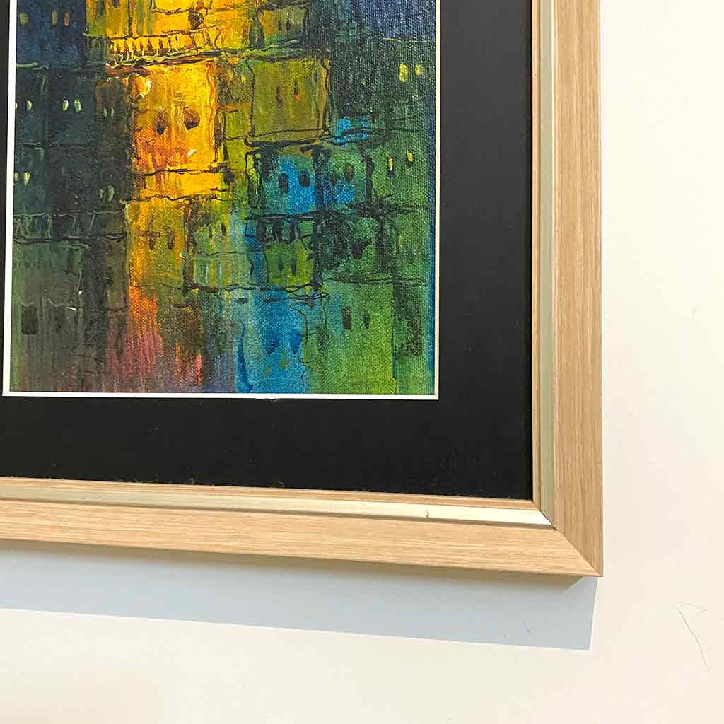 Historical Monuments Painting with Italian Wooden Moulding-8 – Framer
