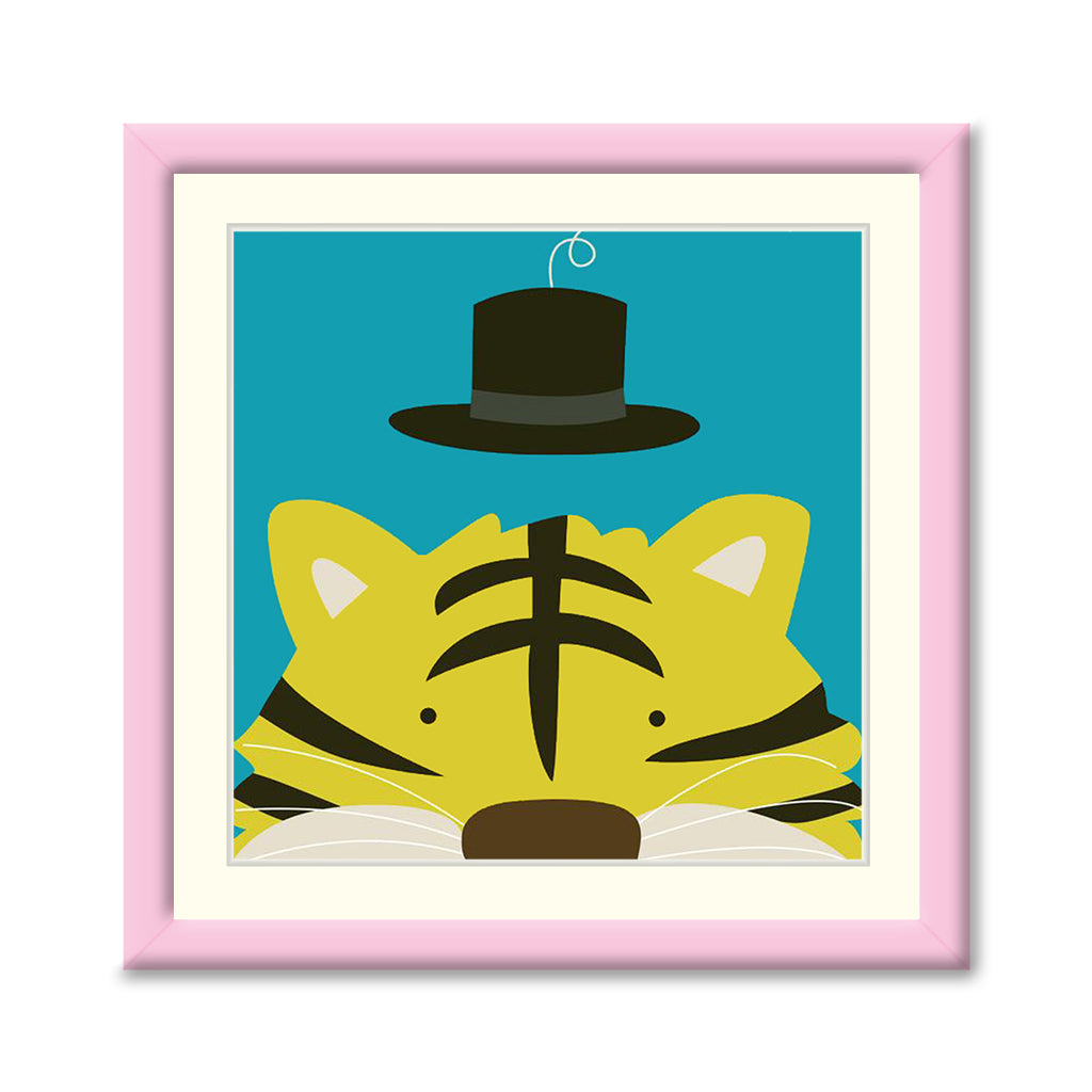 Peek-a-Boo Tiger – Framer