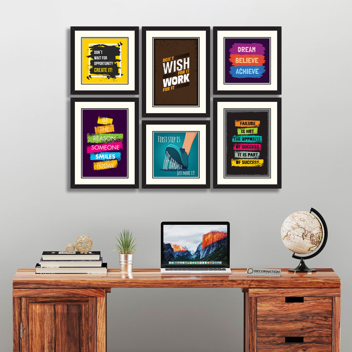 Workplace Quotes Frame | Motivational Quotes Frames - Pak – Framer