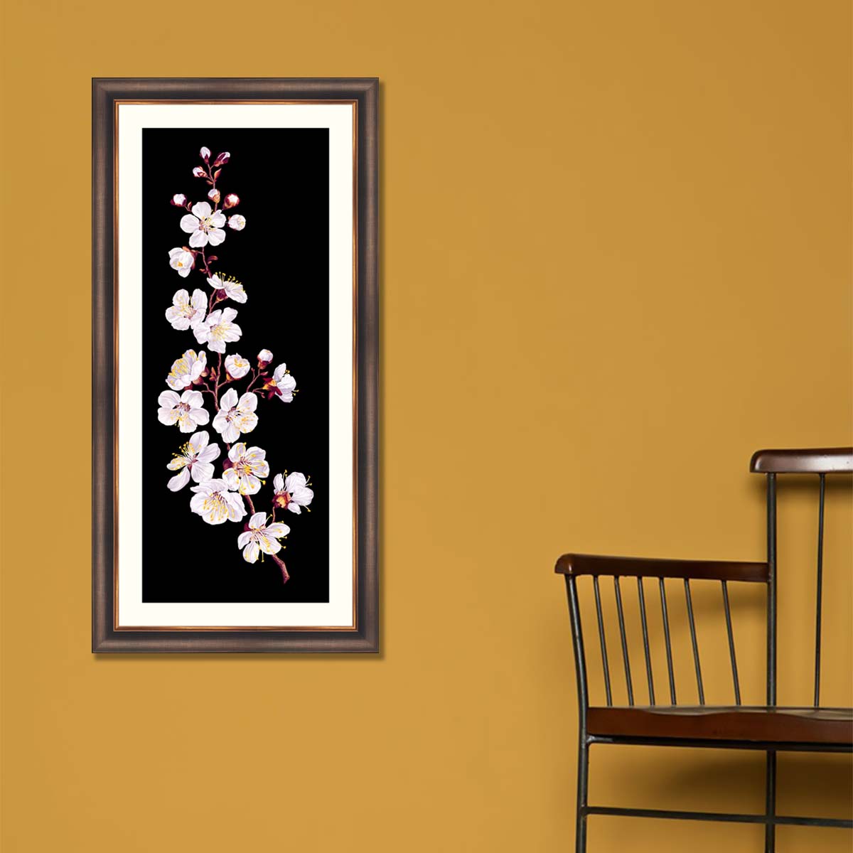 Realistic fruit tree branch – Framer