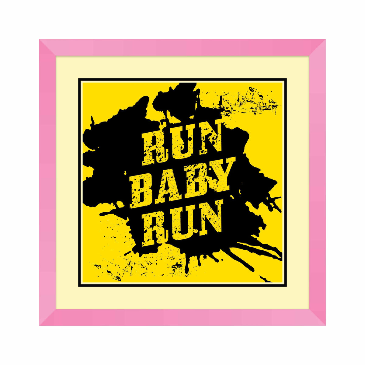 Run baby run motivational phrase – Framer