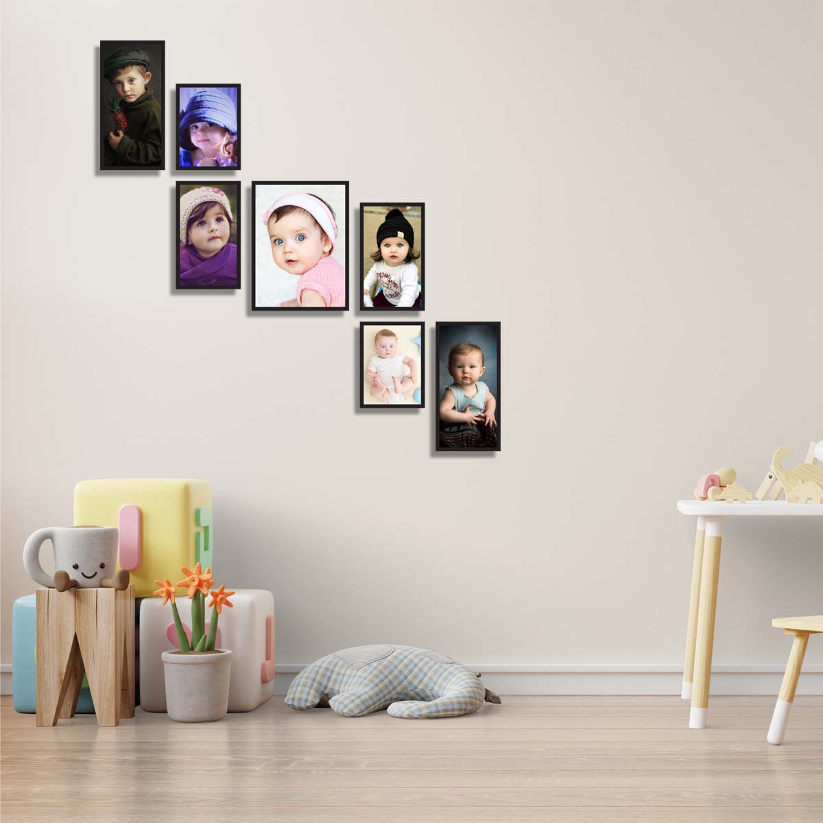 Set of 7 Frames photo Collage – Framer