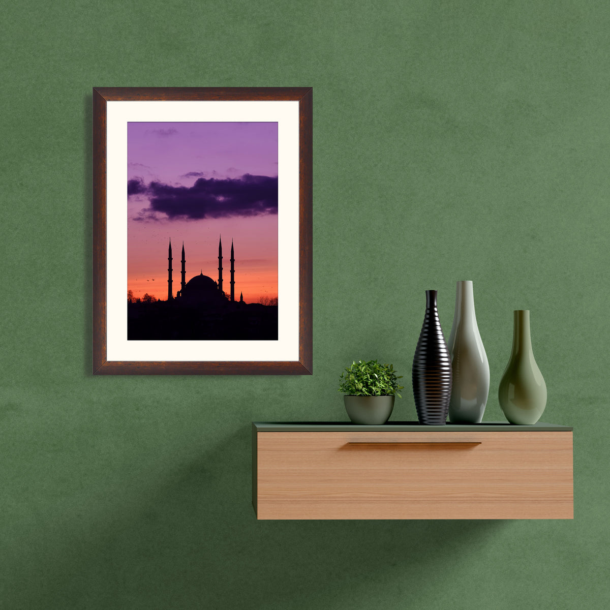 Sunset Blue Mosque – Framer