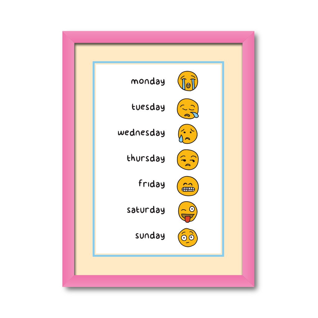 Week Emotions Design – Framer