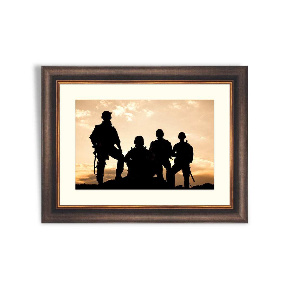 Pak Soldiers on the sunset – Framer