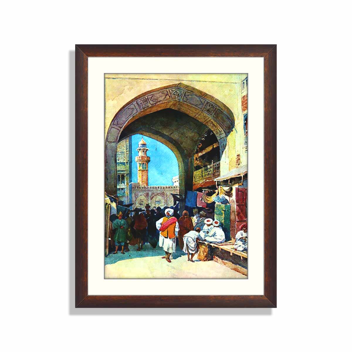 Walled City of Lahore Frame | Walled City of Lahore - Pak – Framer