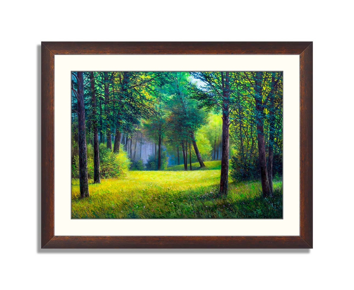 Forest Frame Design | Colorful Summer Forest Frame - Pak – Framer