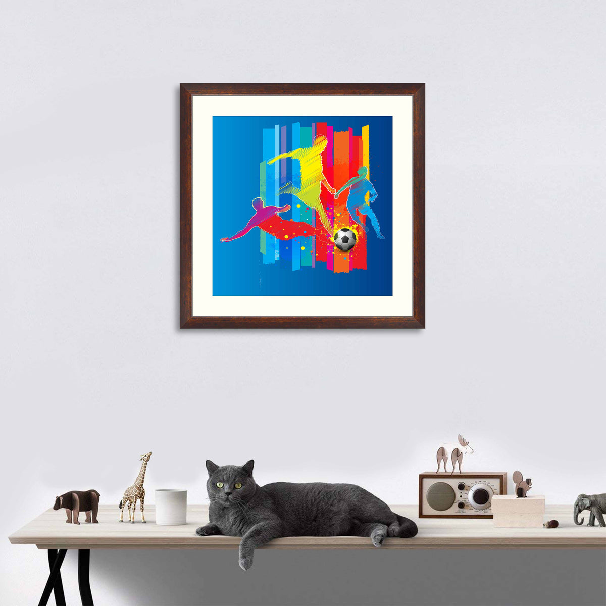 Football Player Photo Frame | Football Picture Frame 16x16 – Framer