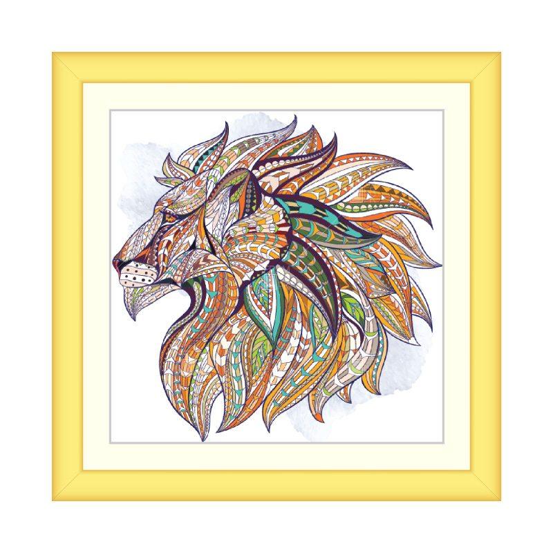 Tribal Lion – Framer