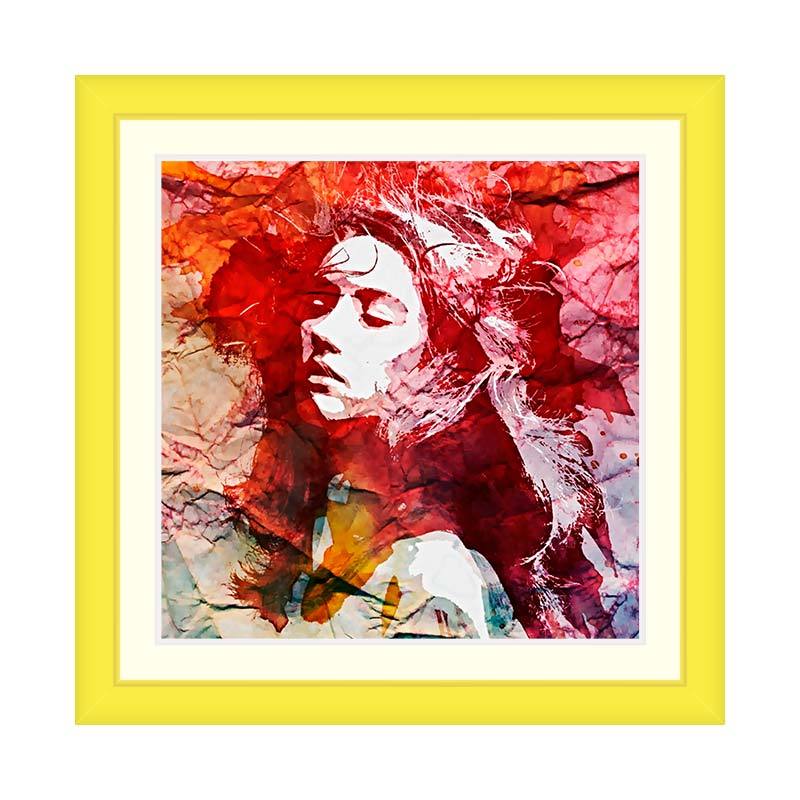 Splatter Paint Girl – Framer