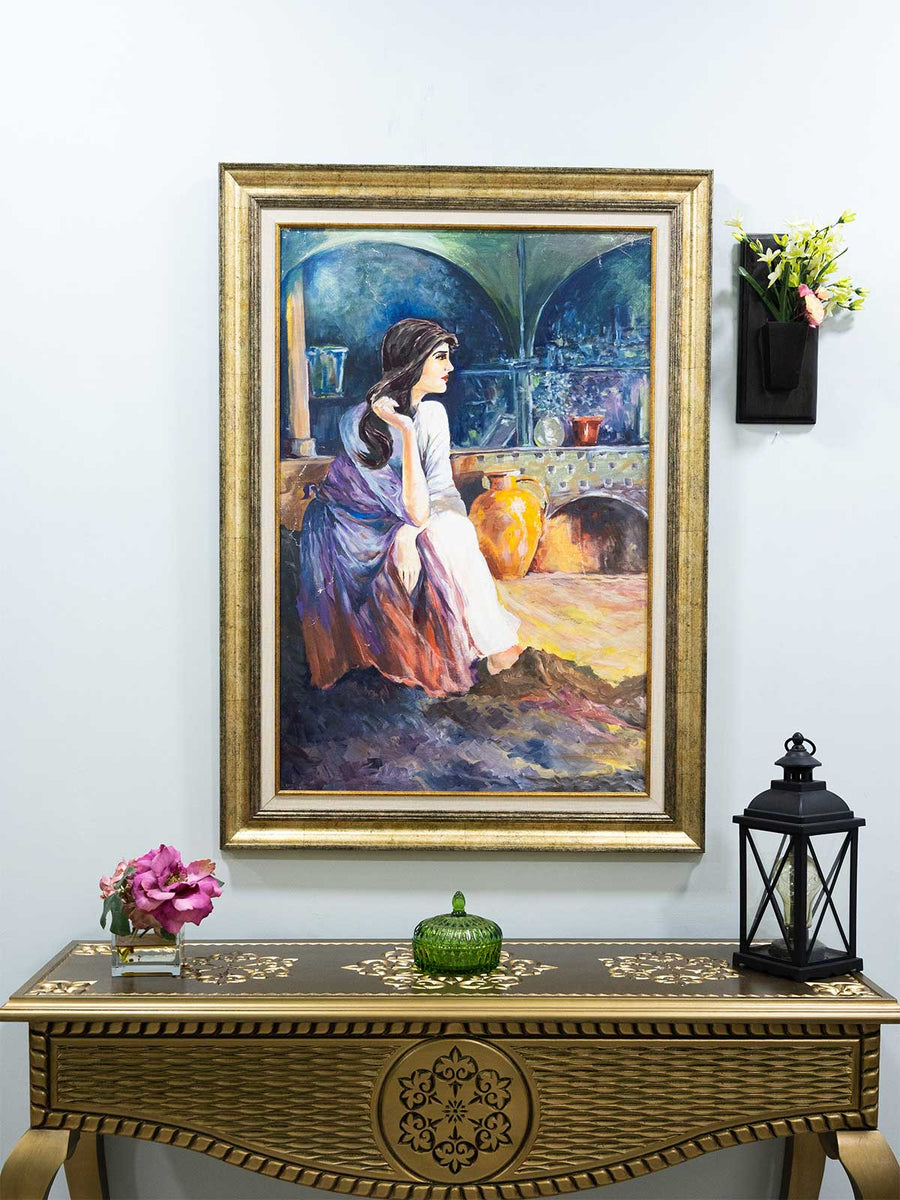 Handmade Portrait Painting – Framer